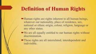 Human rights and society dilemmas | PPT
