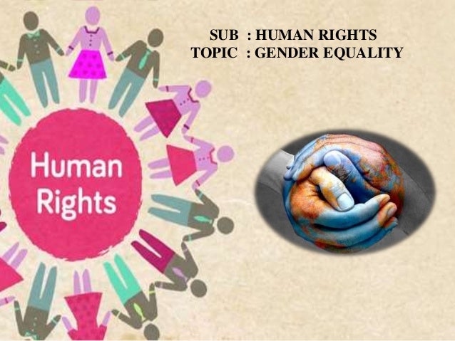 Human Rights Gender Equality