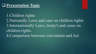 Human rights related children | PPT