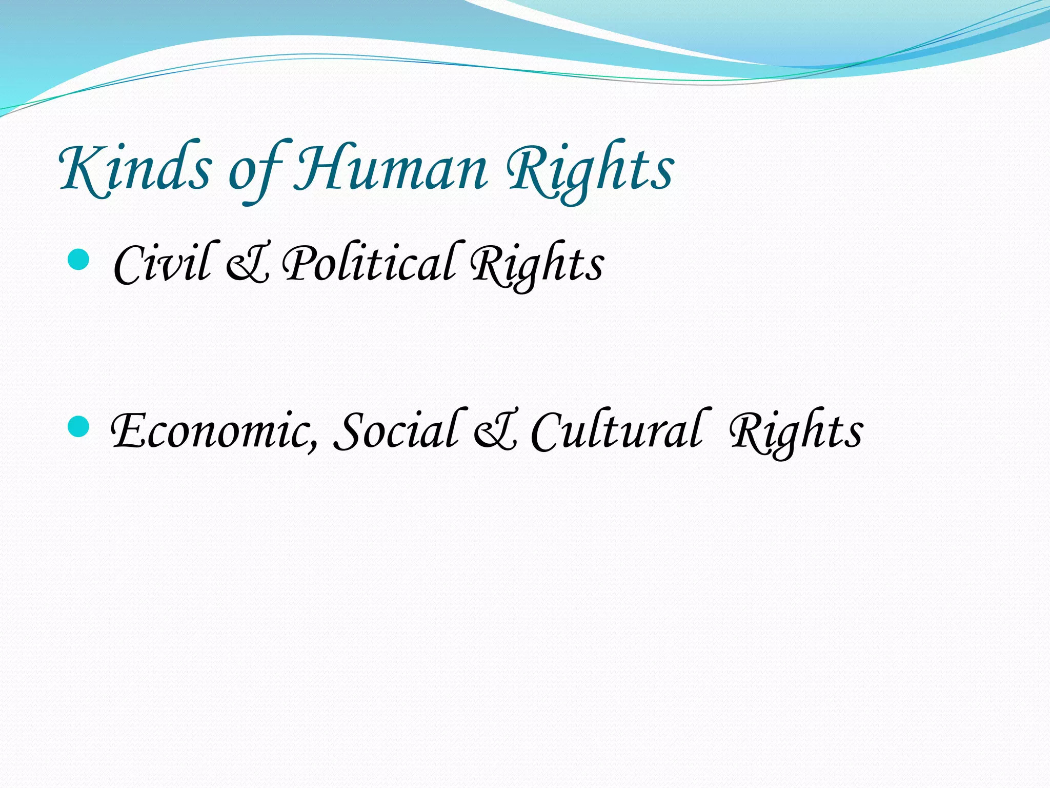 Human Rights: Concept and meaning | PPTX