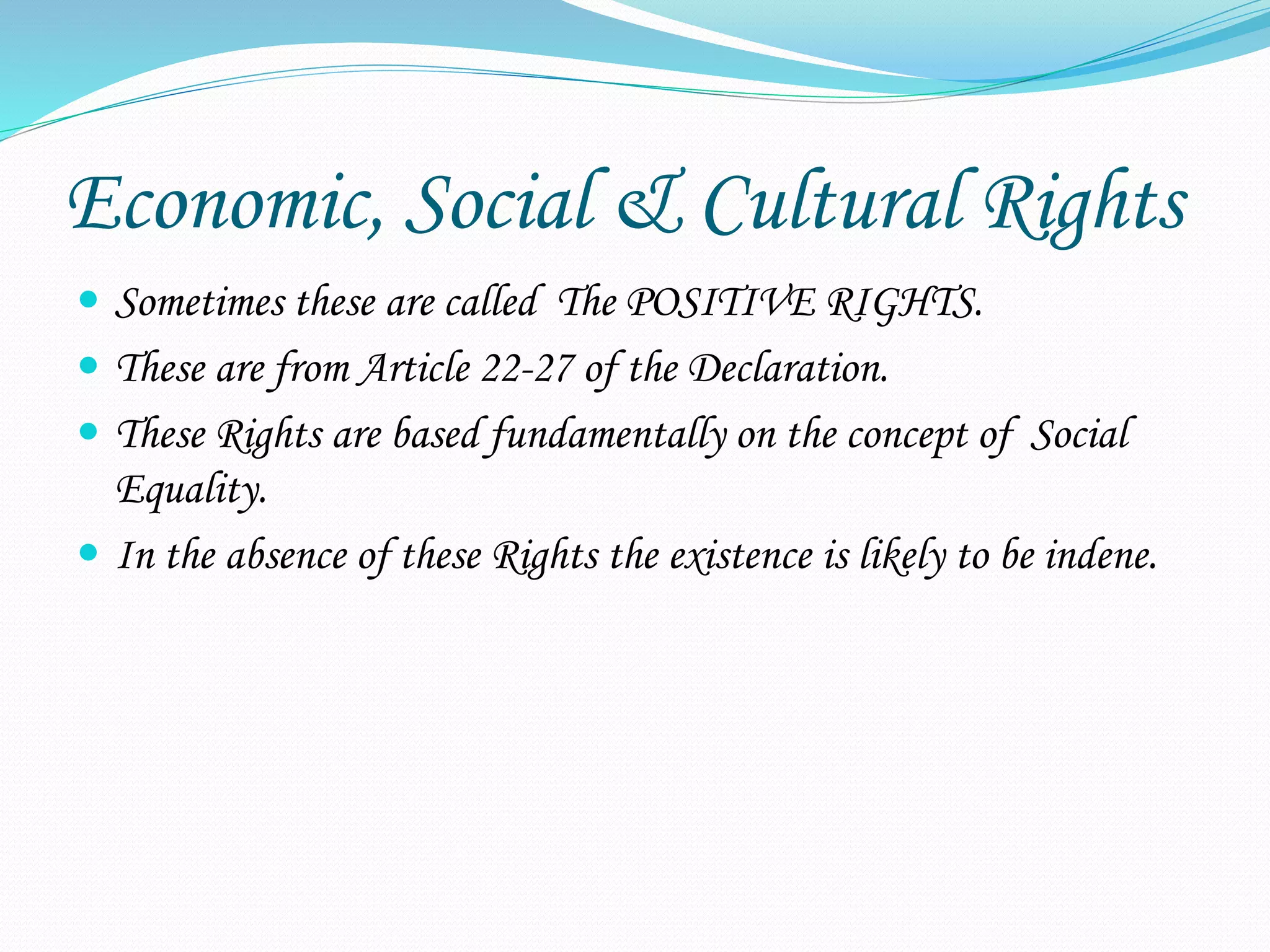 Human Rights: Concept and meaning | PPTX