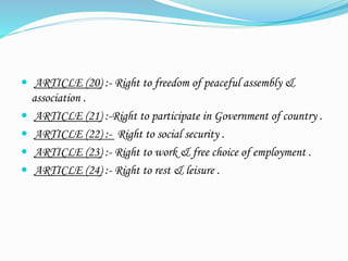 Human Rights: Concept and meaning | PPTX