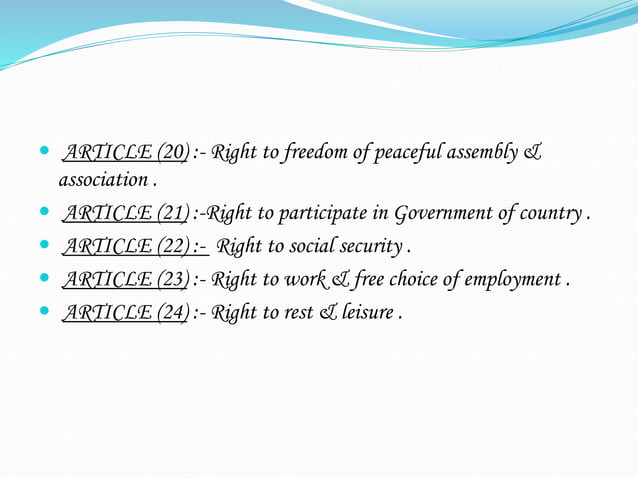 Human Rights: Concept and meaning | PPTX | Law