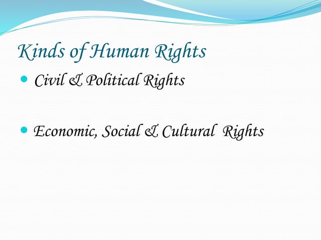 Human Rights: Concept and meaning | PPTX | Law