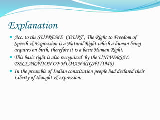 Human Rights: Concept and meaning | PPTX