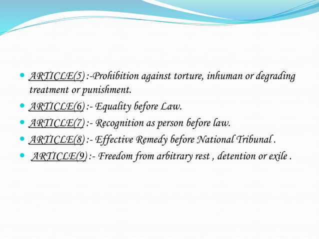 Human Rights: Concept and meaning | PPTX | Law