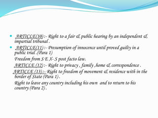 Human Rights: Concept and meaning | PPTX