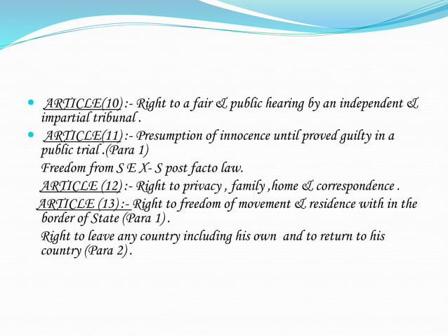 Human Rights: Concept and meaning | PPTX | Law