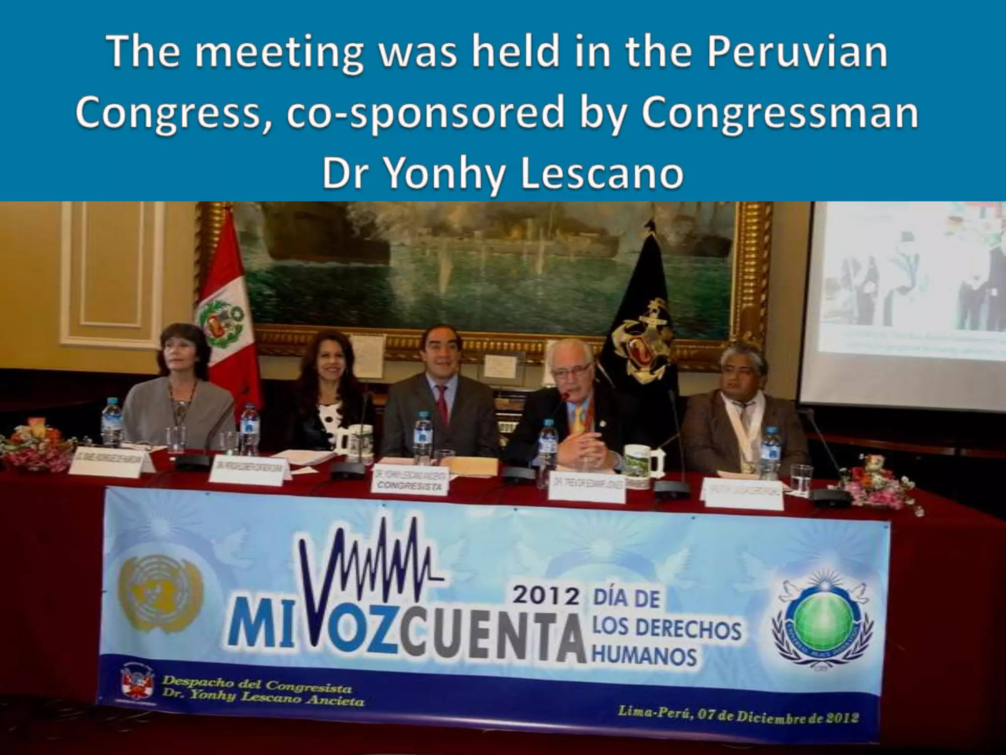 Human rights day peru | PPTX | Business Expos & Conferences | Events