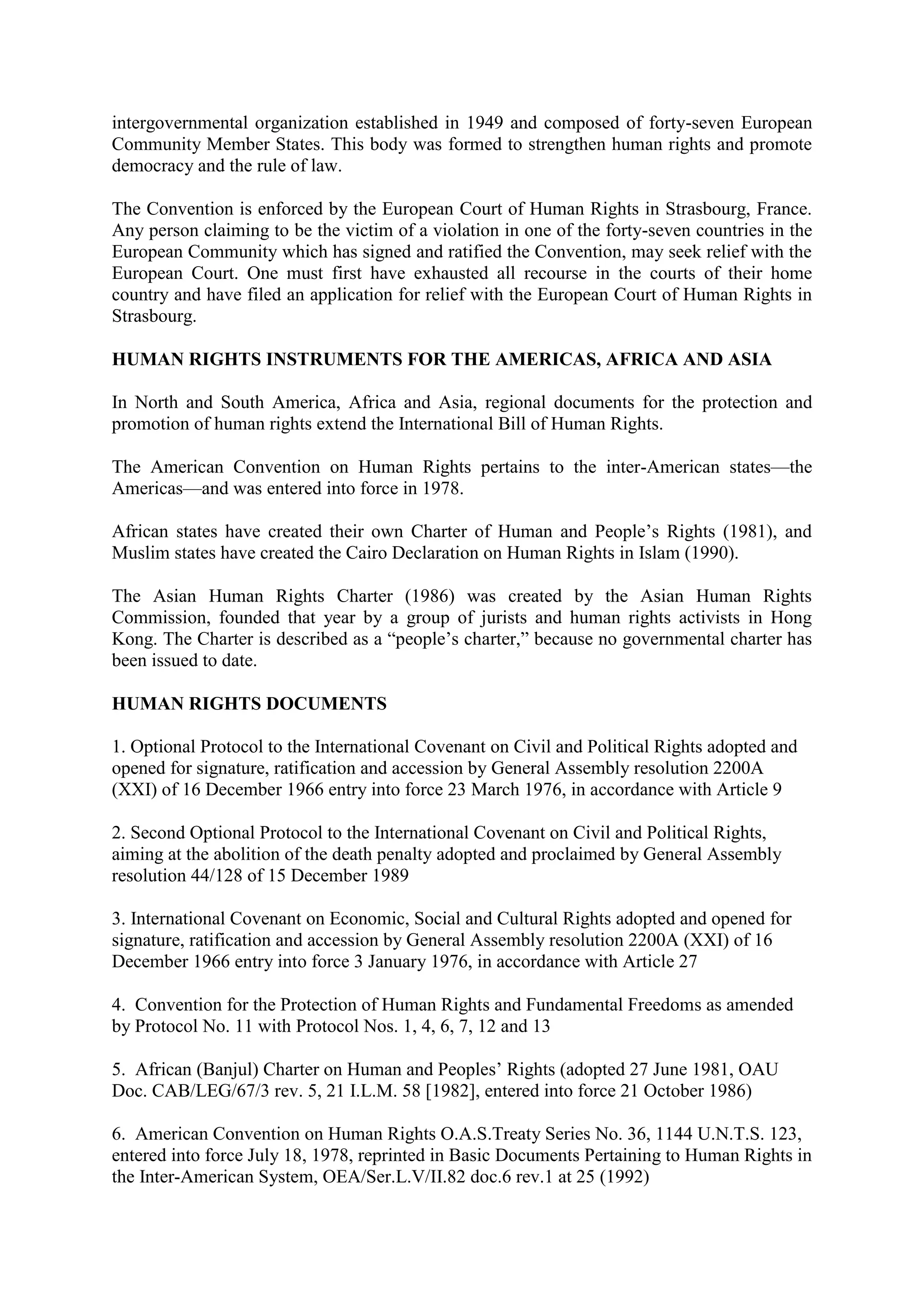 Human Rights Education for Criminology Students | DOCX