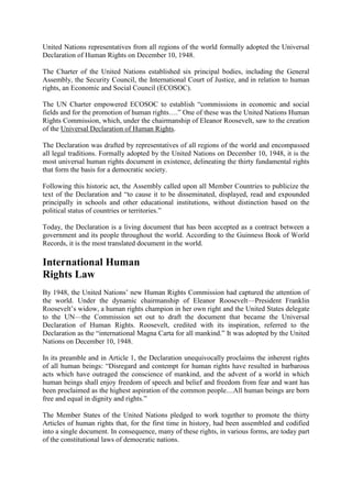 Human Rights Education for Criminology Students | DOCX