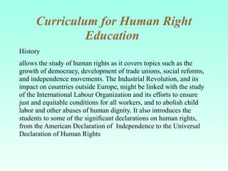 Human rights education | PPT