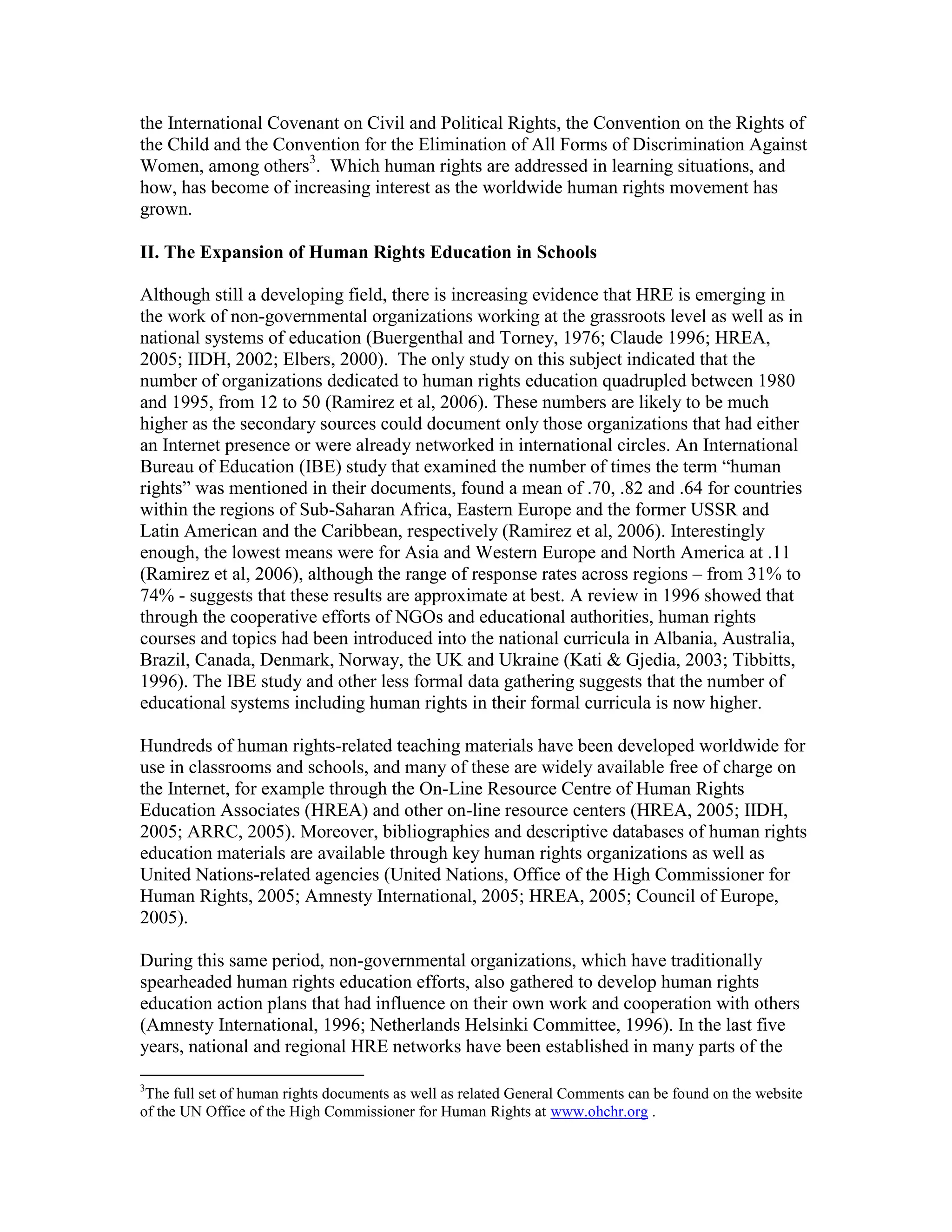 HUMAN RIGHTS EDUCATION | PDF