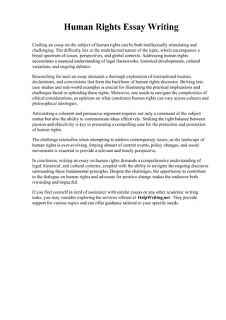 Human Rights Essay Writing.pdf