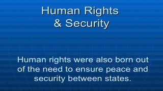 HUMAN RIGHTS | PPT
