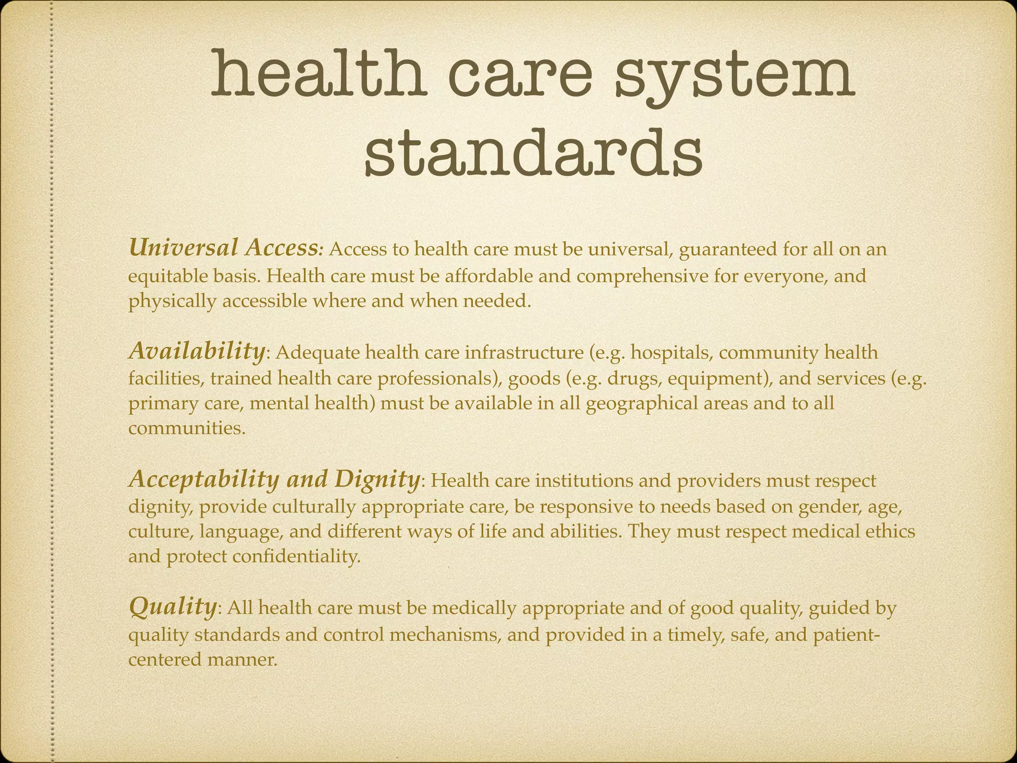 Human rights in health care | PDF