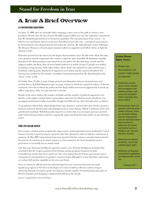 Human Rights in Iran Education Packet 2009 | PDF