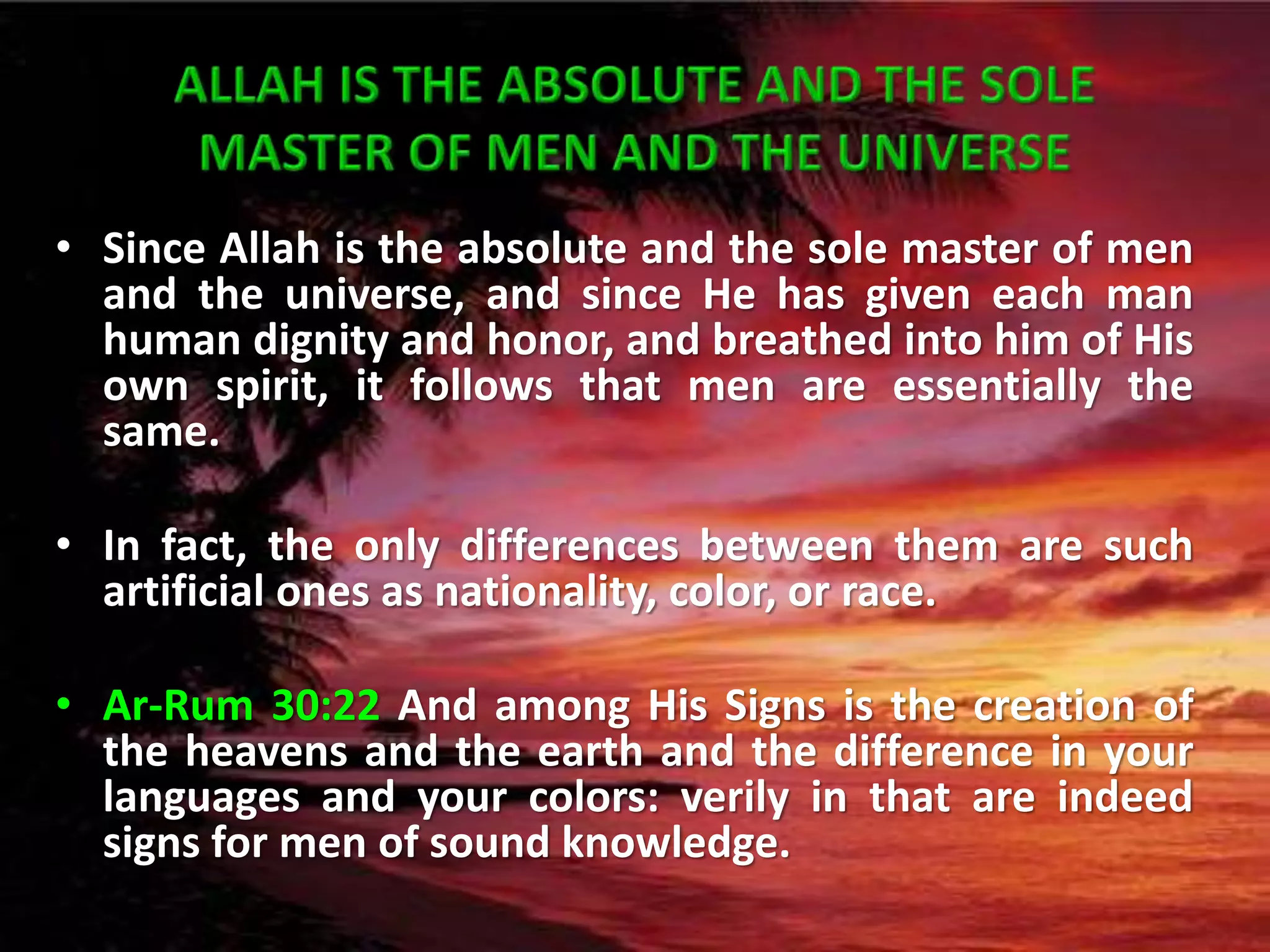 Human Rights in Islam | PPTX