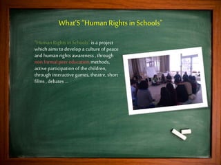 Human rights in schools | PPTX | Education