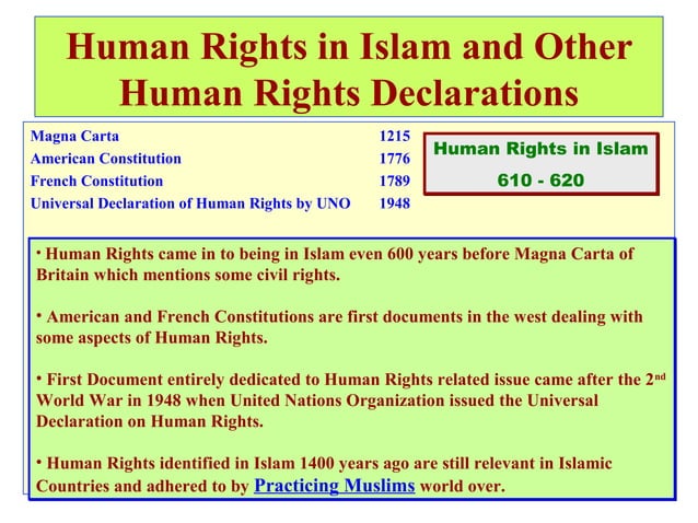 Human rights islam_final_ppt | PPT