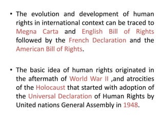 Human rights lecturer 1 | PPTX