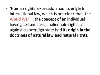 Human rights lecturer 1 | PPTX