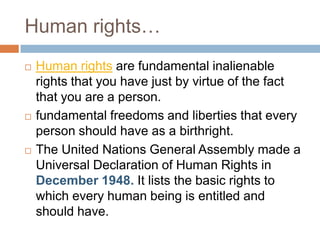 Human rights nstp1 | PPSX