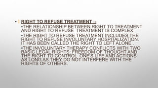 Human Rights for Mental Ill | PPTX