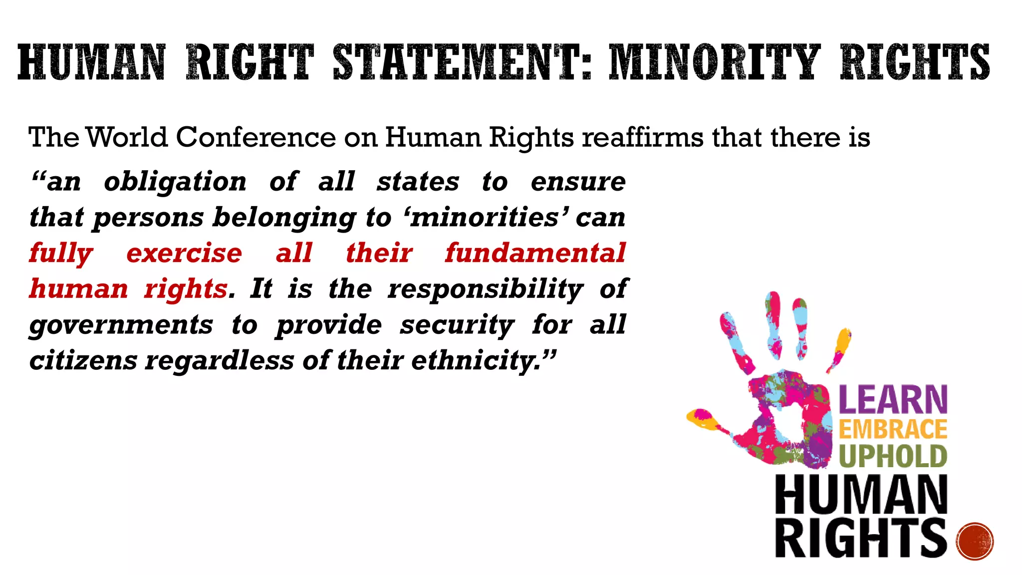 Human Rights of Minorities in India and China | PDF