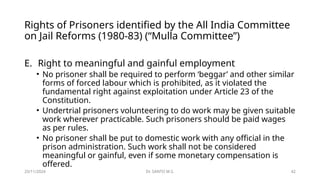 HUMAN RIGHTS OF PRISONERS IN INDIA .pptx