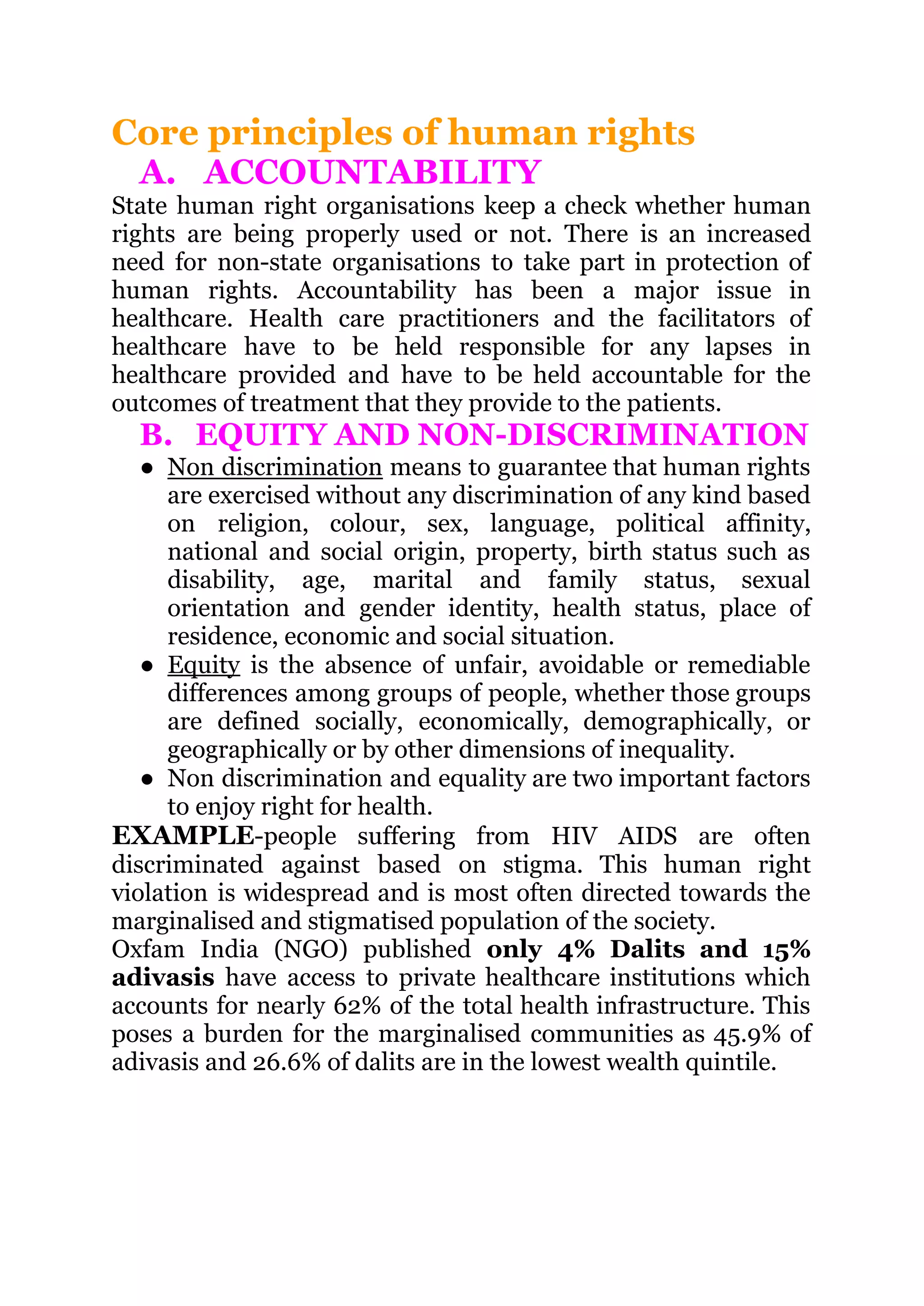HUMAN RIGHTS | PDF
