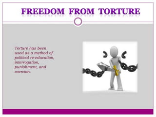 Human rights and its execution's in the world | PPT