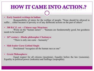 Human rights and its execution's in the world | PPT