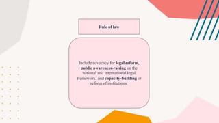 Human rights and good Governance | PPTX