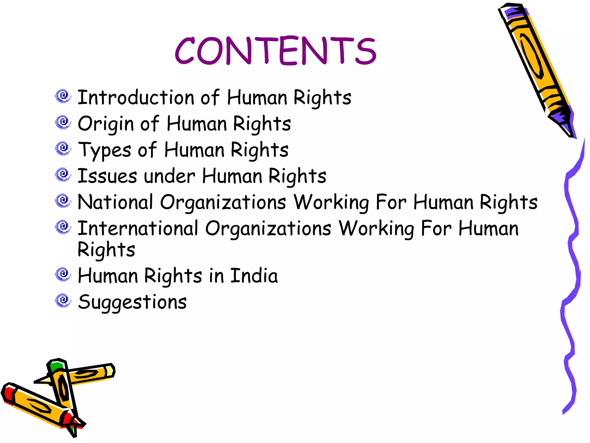 Human rights presentation | PPT