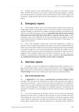 Human Rights Reporting | PDF