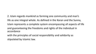 Human rights (rights in islam) muslems | PPTX