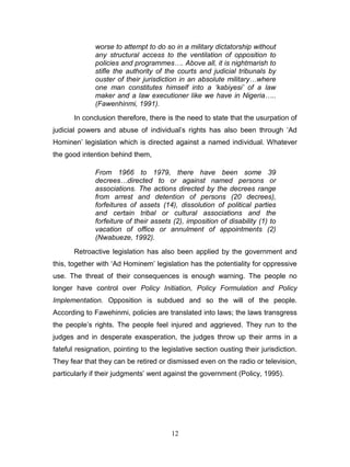 Human rights, rule of law and governance | DOCX