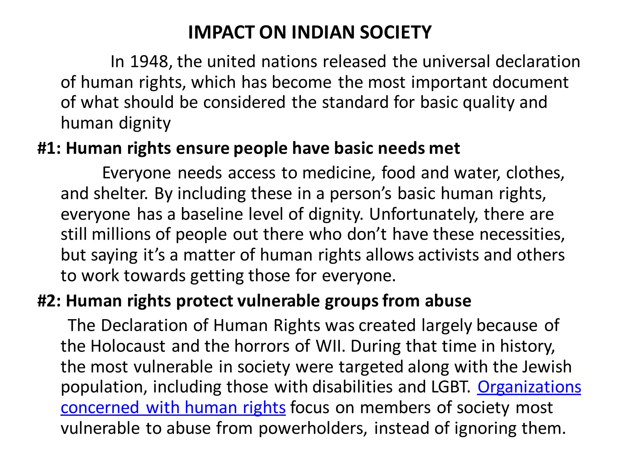 HUMAN RIGHTS meaning definition concepts | PDF | Hinduism | Religion ...