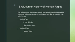 Human rights unit1 | PPT