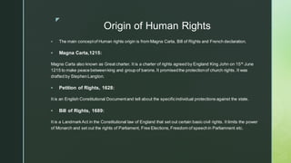 Human rights unit1 | PPT