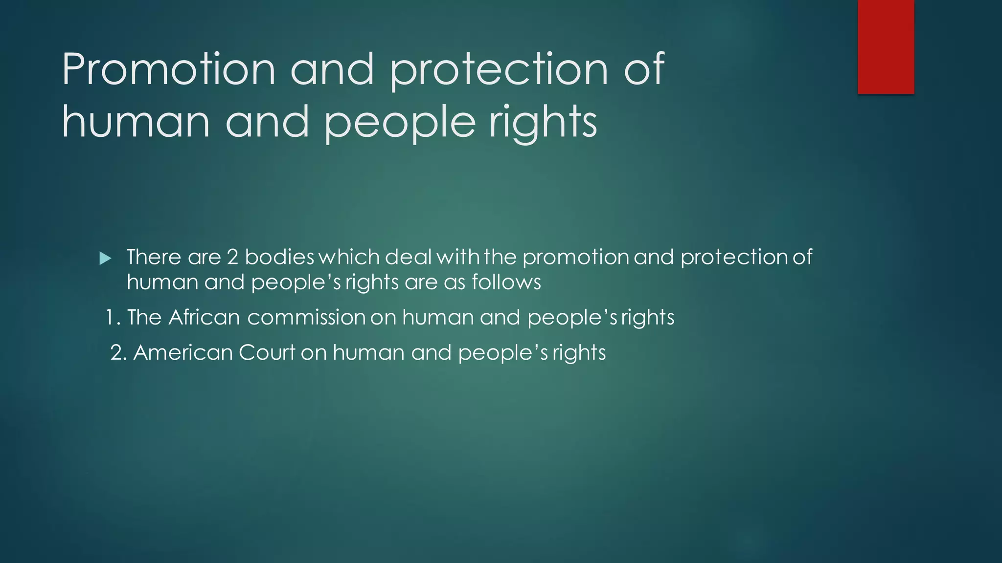 Human rights unit3 | PPT