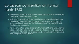 Human rights unit3 | PPT