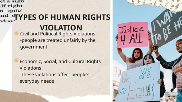 HUMAN RIGHTS VIOLATION report for contemporary world.pptx