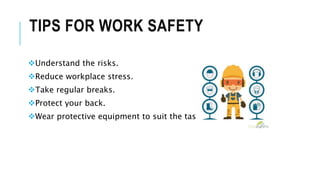 Human safety at work | PPTX