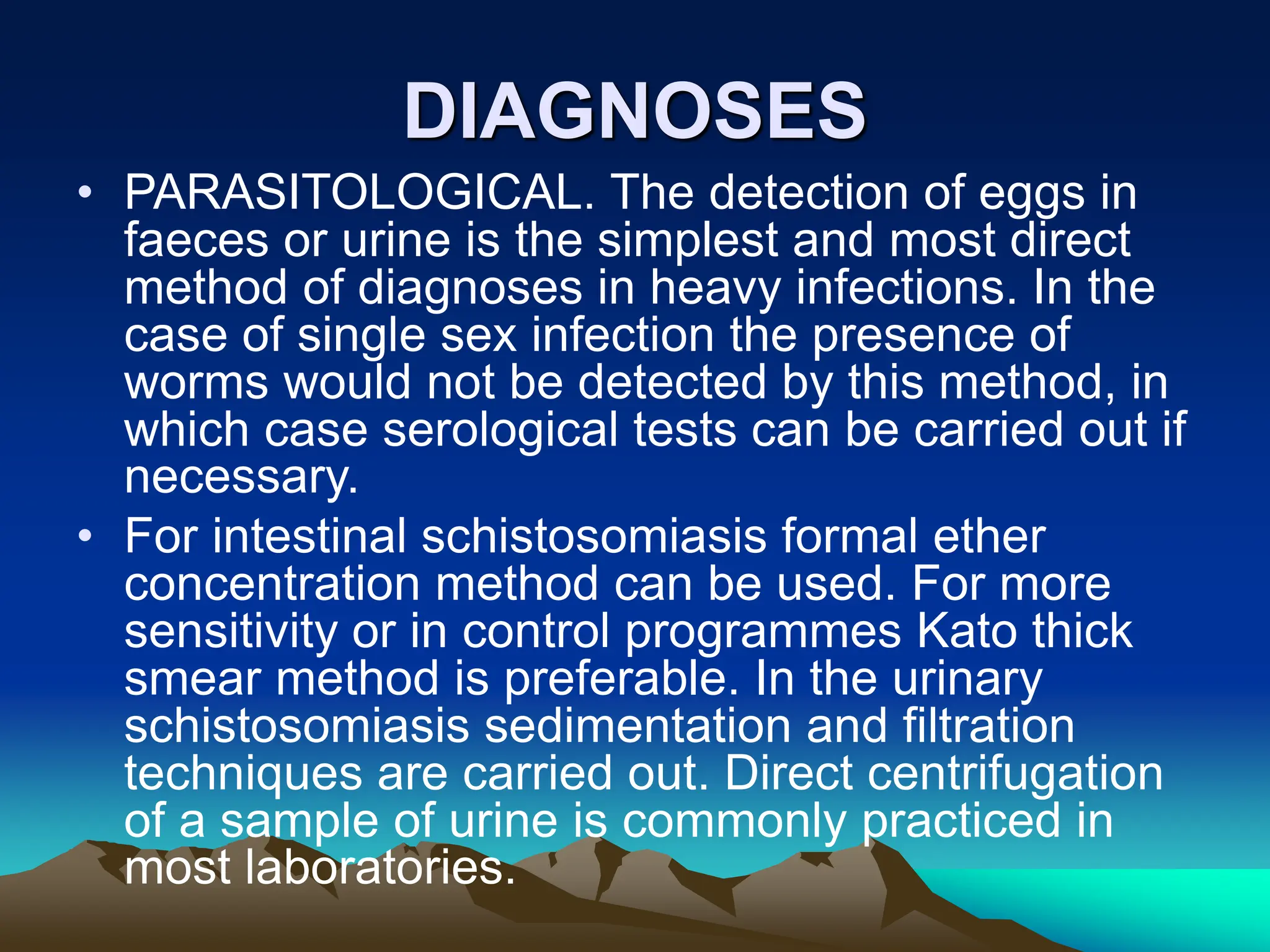 HUMAN SCHISTOSOMIASIS STUDS.ppt | Infectious Diseases | Diseases and ...