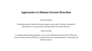 Human Scream Detection & Analysis.pptx
