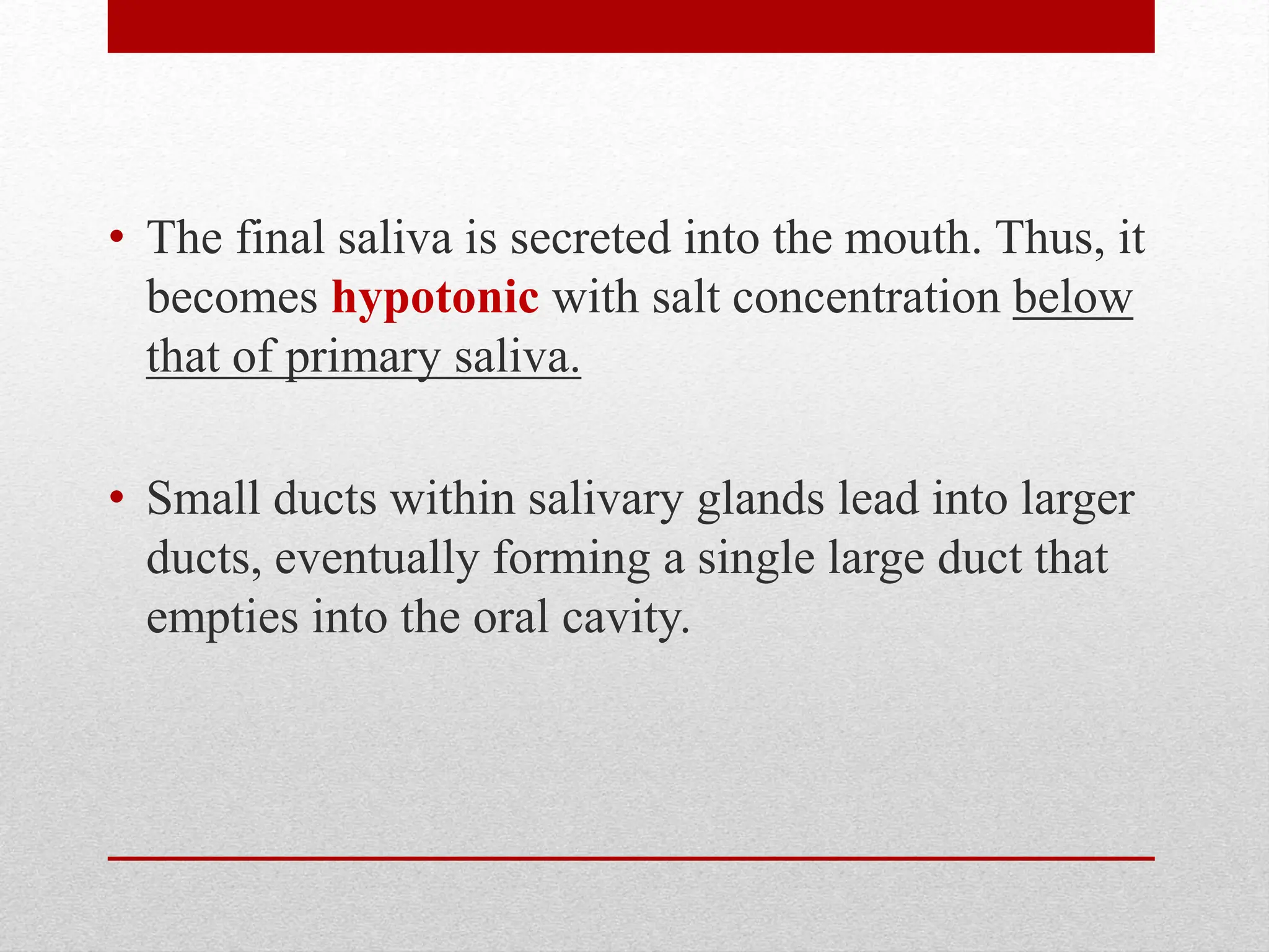 human secretion like saliva in the process.pptx