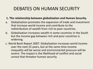 Human security | PPTX