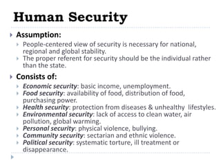 Public Administration and Human Security | PPTX